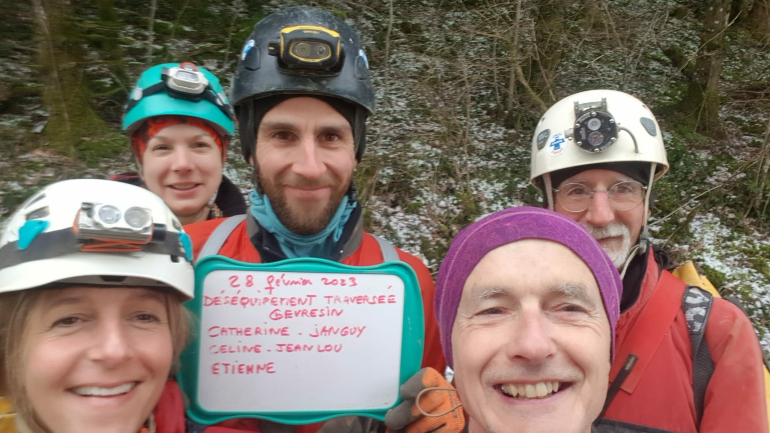 28 février : mission déséquipement à Gevresin - GCPM